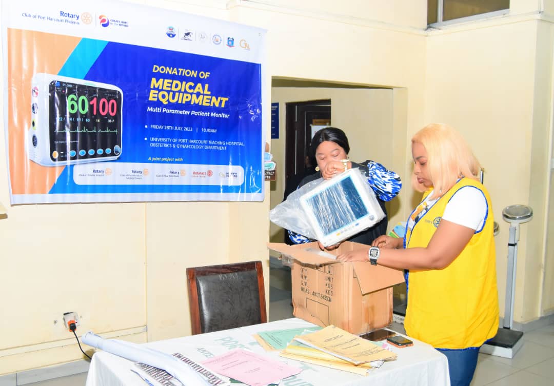 Donation of Medical equipment to University of Port Harcourt Teaching ...
